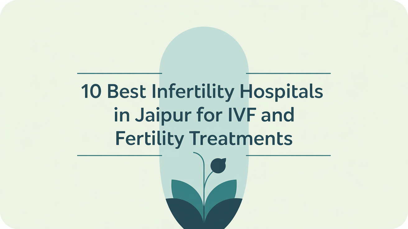 10 Best Infertility Hospitals in Jaipur for IVF and Fertility Treatments